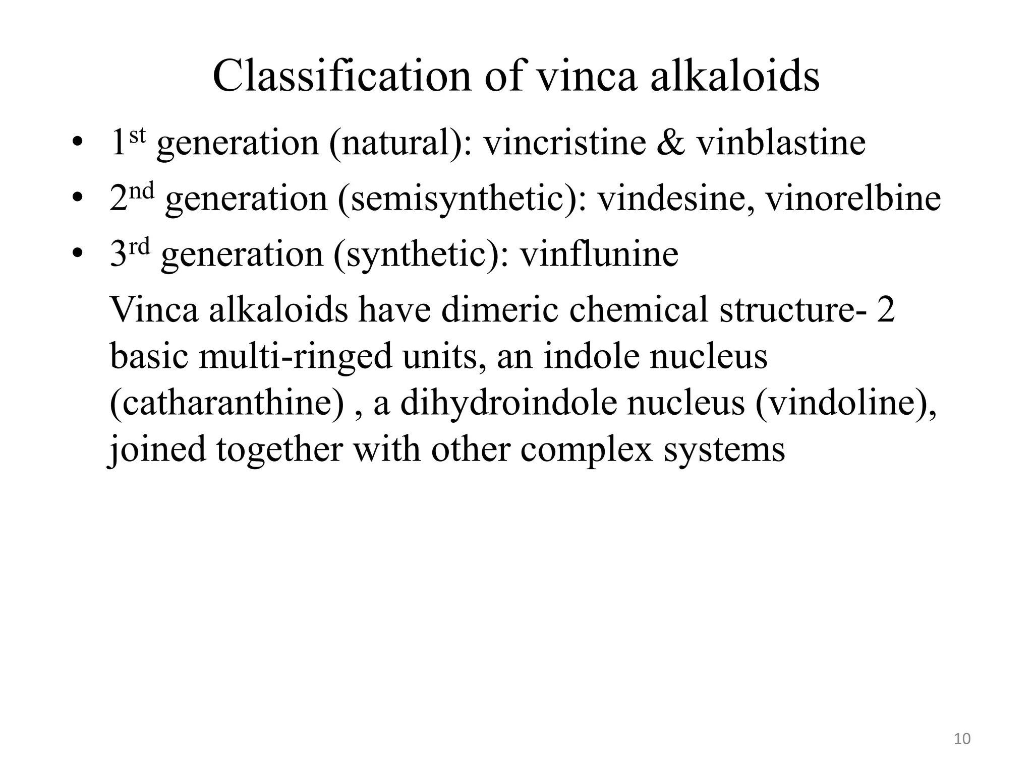 1-Unit-2-vinca.pdf . Alkaloid pharmacognosy & phytochemistry 2 | PPTX