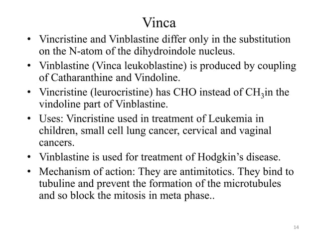 1-Unit-2-vinca.pdf . Alkaloid pharmacognosy & phytochemistry 2 | PPTX