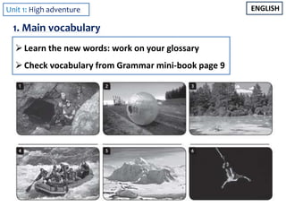 English Unit 1 High Adventure 6th Grade Primary | PPTX