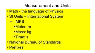 1-Units-and-Measurement.ppt physics for engineering | PPT