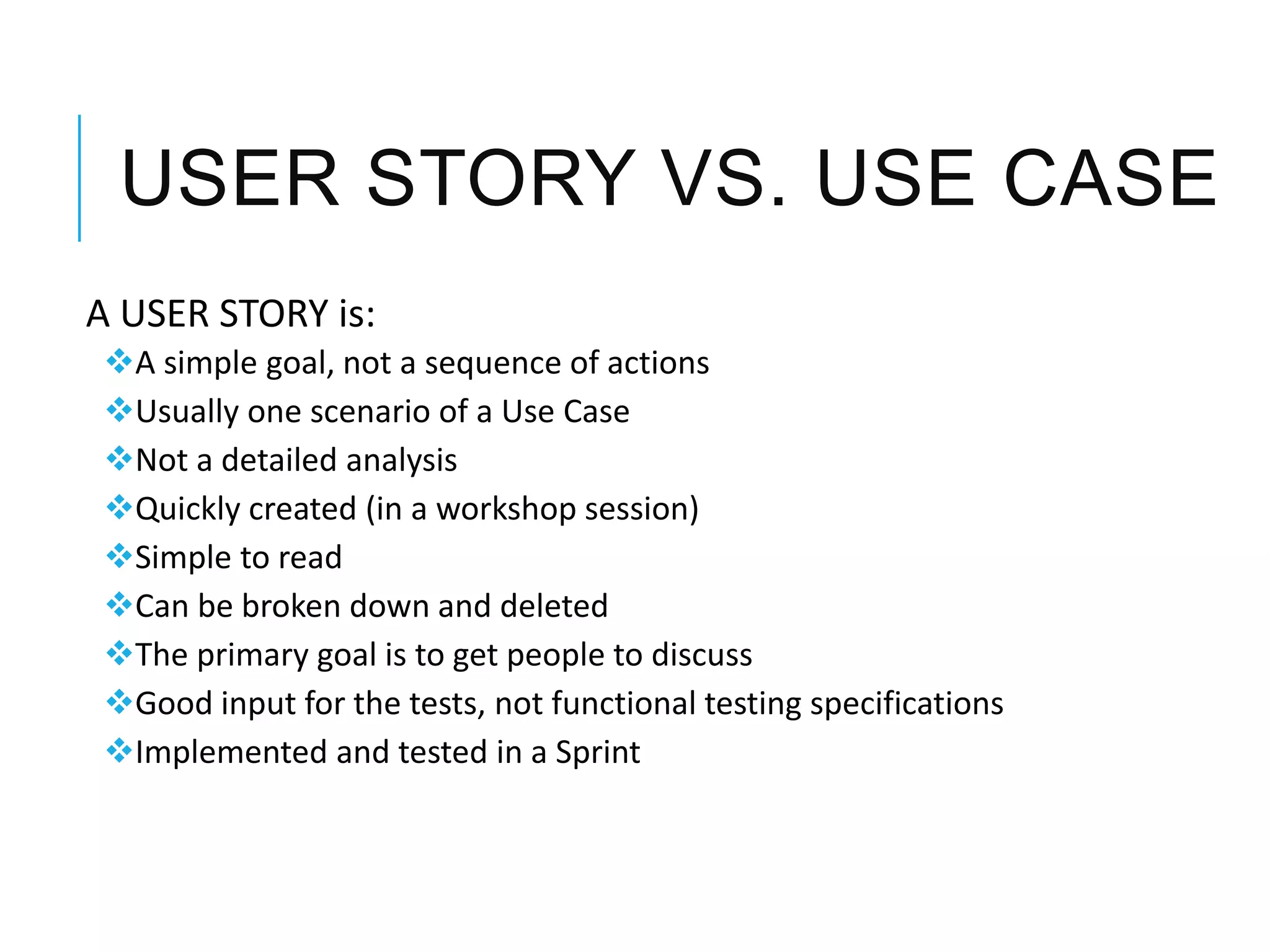 User Stories explained | PPTX