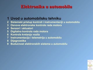 1 uvod u auto elektroniku | PPT