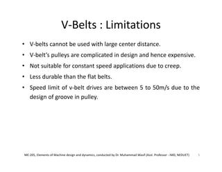 1 v and timing belt | PDF