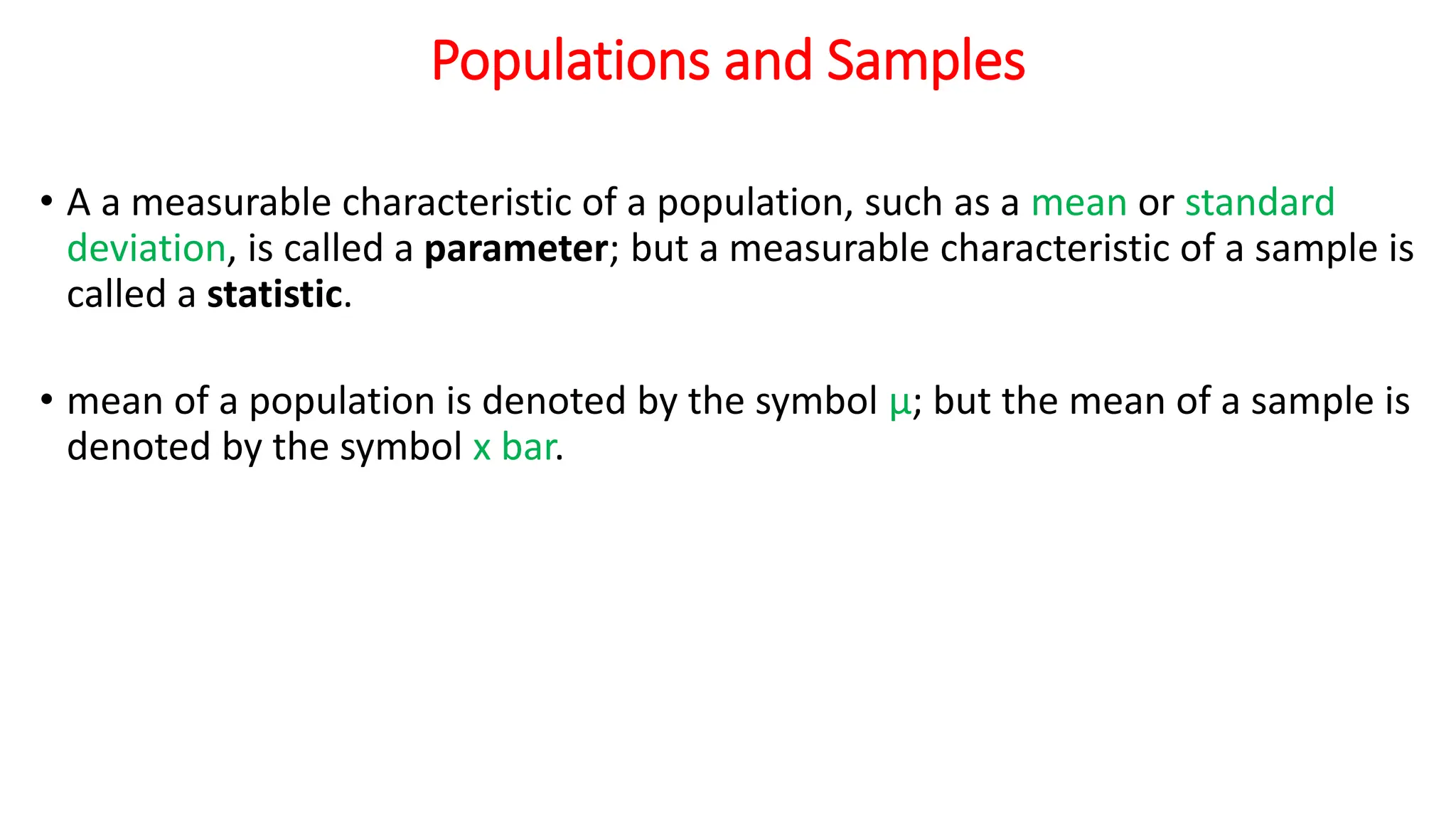 1- Variables Sampling7687989898909909099 | PPT | Free Download