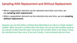 1- Variables and Sampling.pptx76776766767667 | PPTX