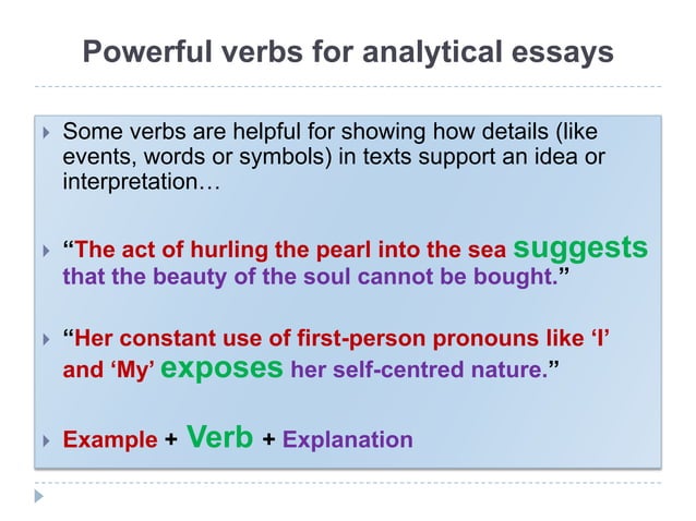 1. verbs for_analytical_writing_-_betjeman | PPTX