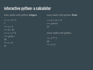 Class 1: Welcome to programming | PDF
