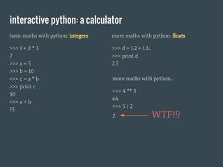 Class 1: Welcome to programming | PDF