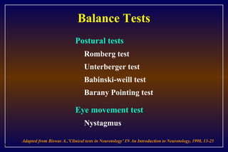1 vertigo imbalance , balance disorders | PPT