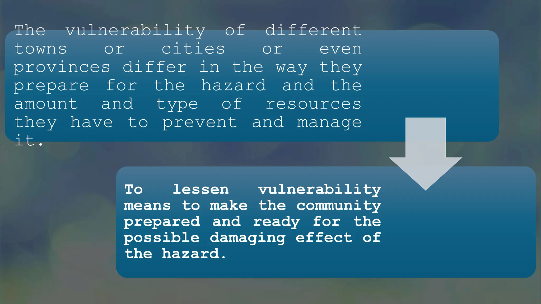 Disaster Readiness and Risk Reduction Topic in Vulnerability.pptx