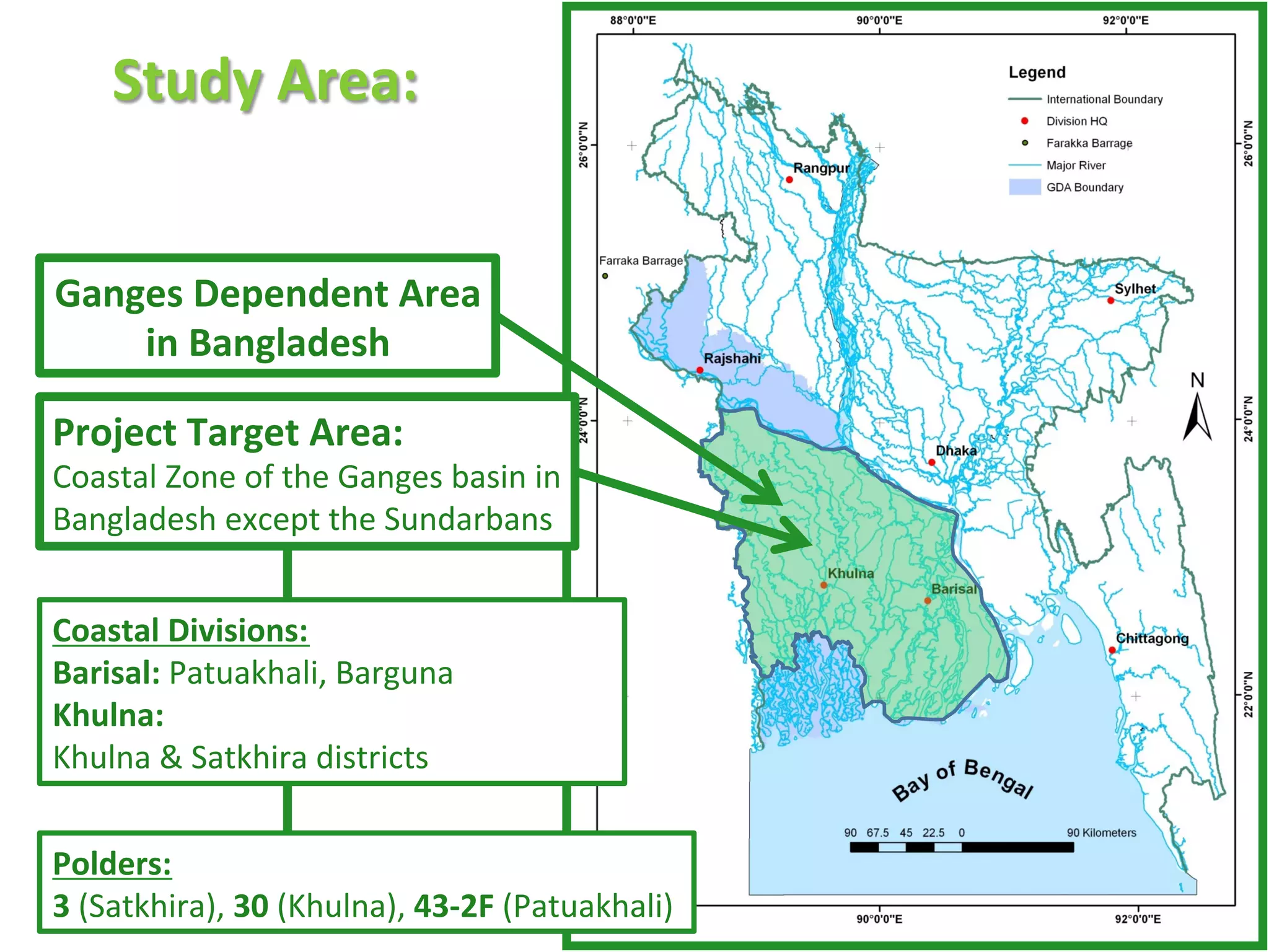 Current surface water resources of the Ganges coastal zone of ...