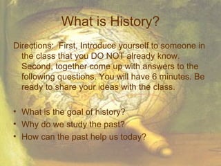 1. Welcome To Modern World History !!! | PPT | Education
