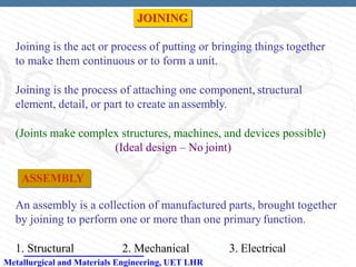 1-Welding and Joining of Materials-2023-Mid.pdfbasics of welding | PDF
