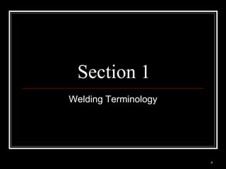 1- Welding Terminology.ppt