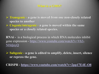 1-what-is-a-gmo. ppt | PPT