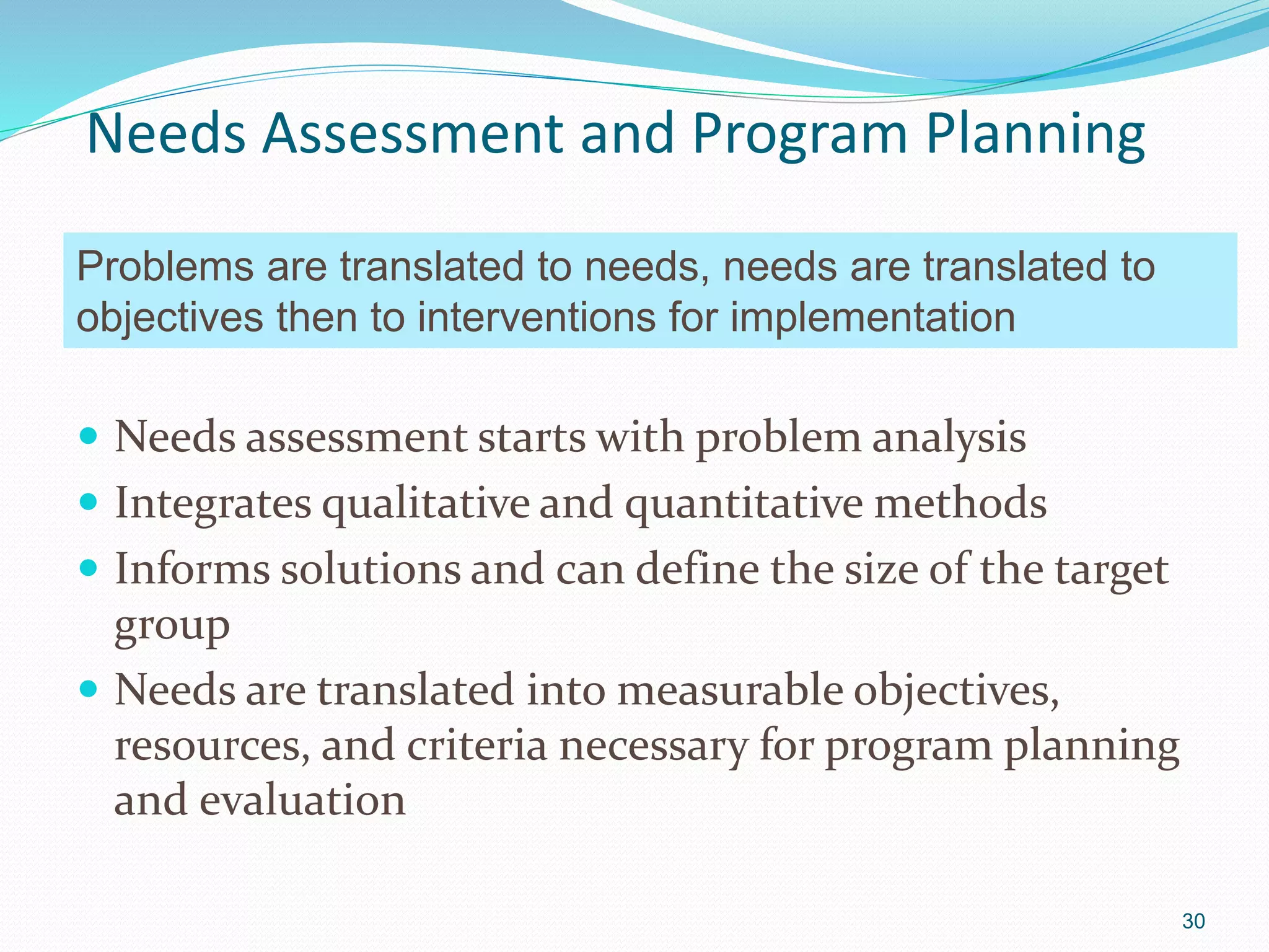 what is a needs assessment , How to write a needs assessment | PPT