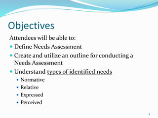 what is a needs assessment , How to write a needs assessment | PPT
