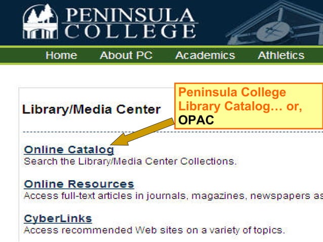 1 What Is An Opac (And What Can It Do) | PPT