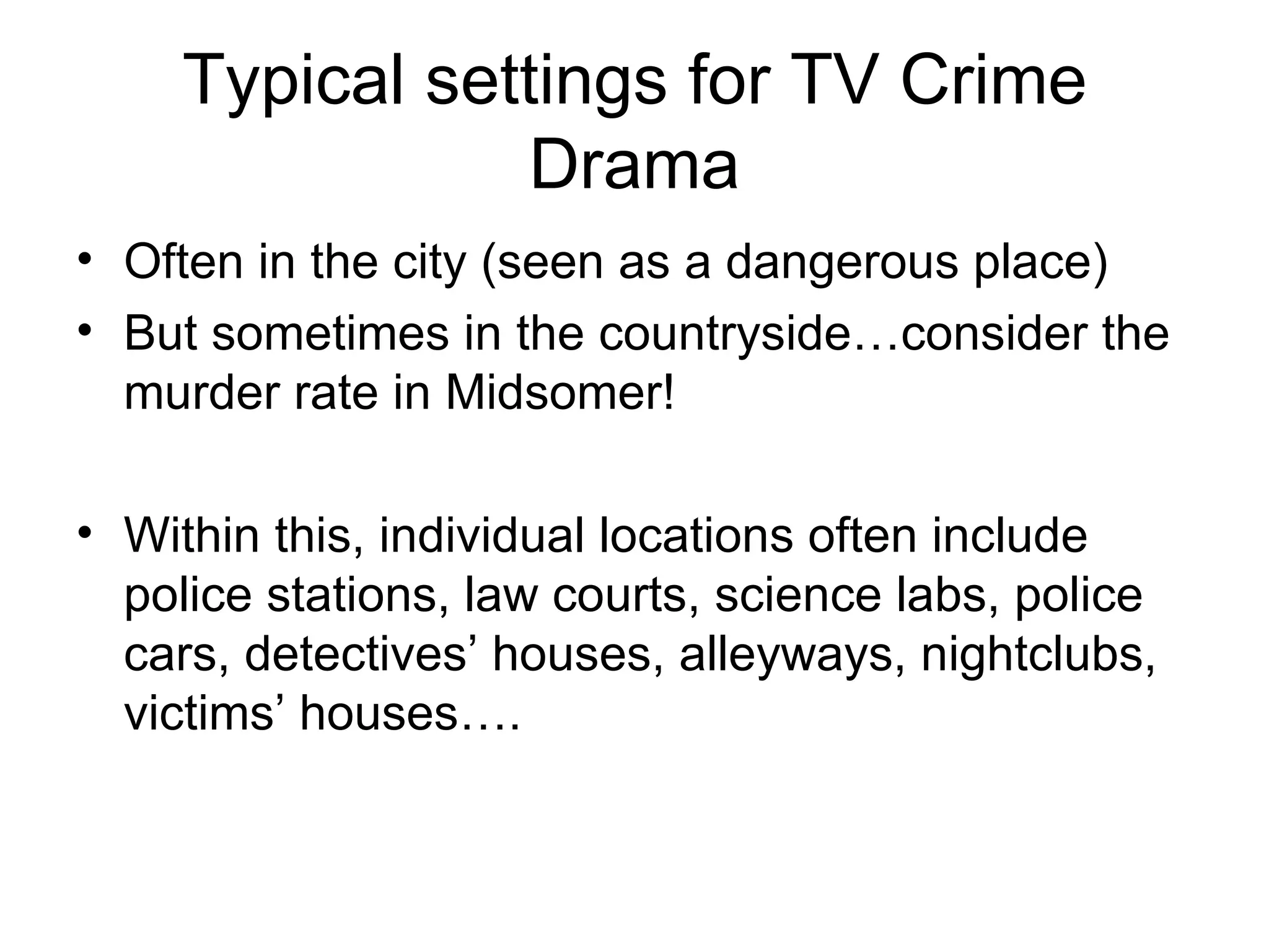 1. What Is a Cime Drama? | PPT