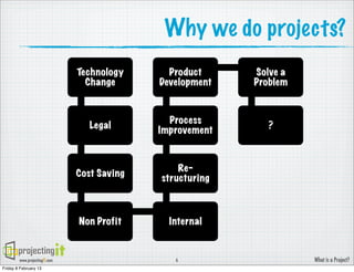 1 what is a project | PPT