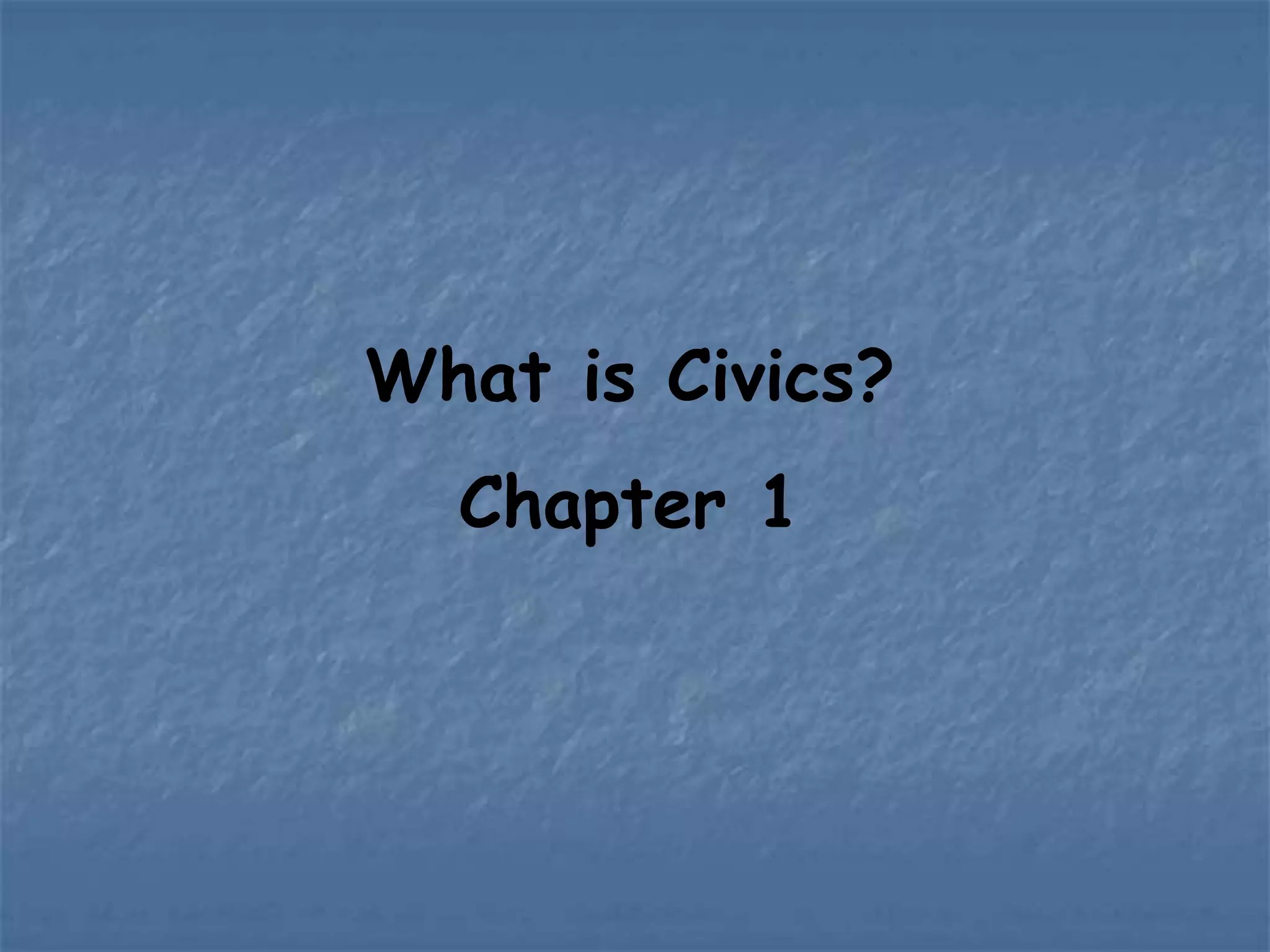 1-What is Civics.ppt