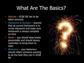 GCSE RE Introduction | PPT