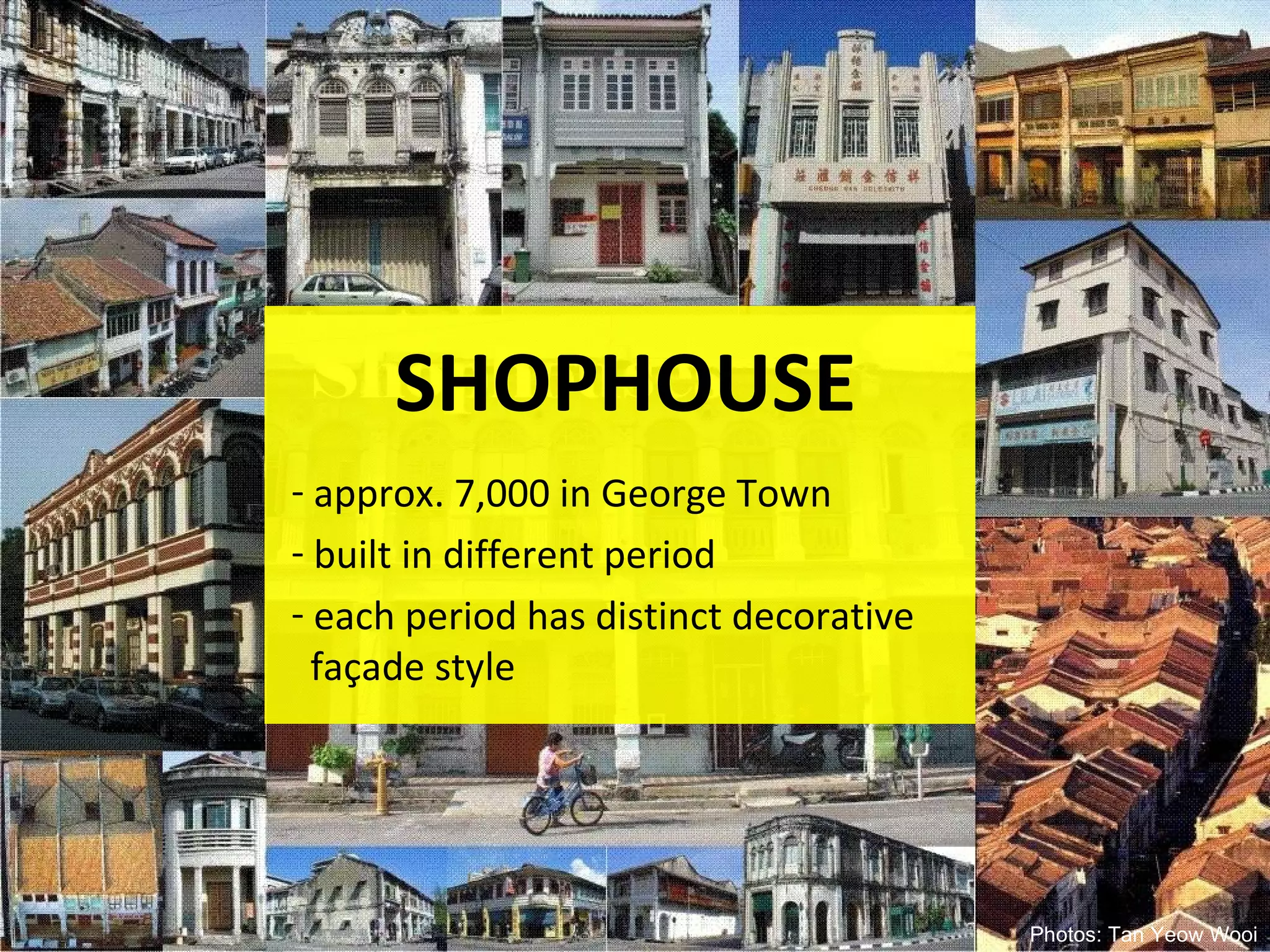 What is a Shophouse & its Characteristics | PPT