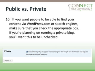 1 wordpress module 1 a | PPT