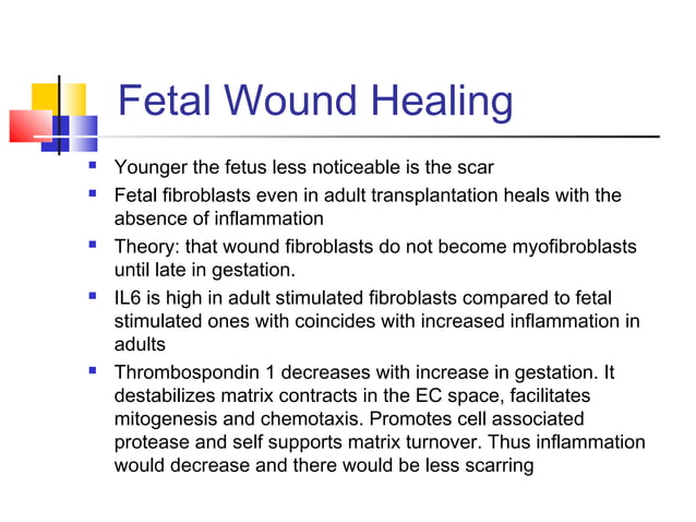 wound healing PPT | PPT