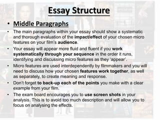 Writing your micro essay | PPTX