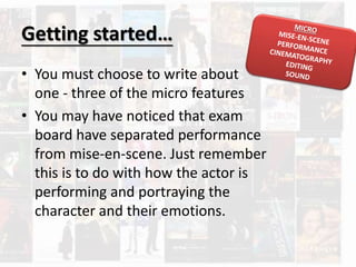 Writing your micro essay | PPTX