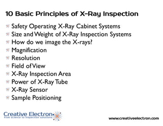 X-Ray Inspection and Applications | PDF