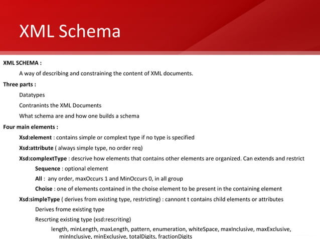 SCDJWS 1. xml schema | PPT