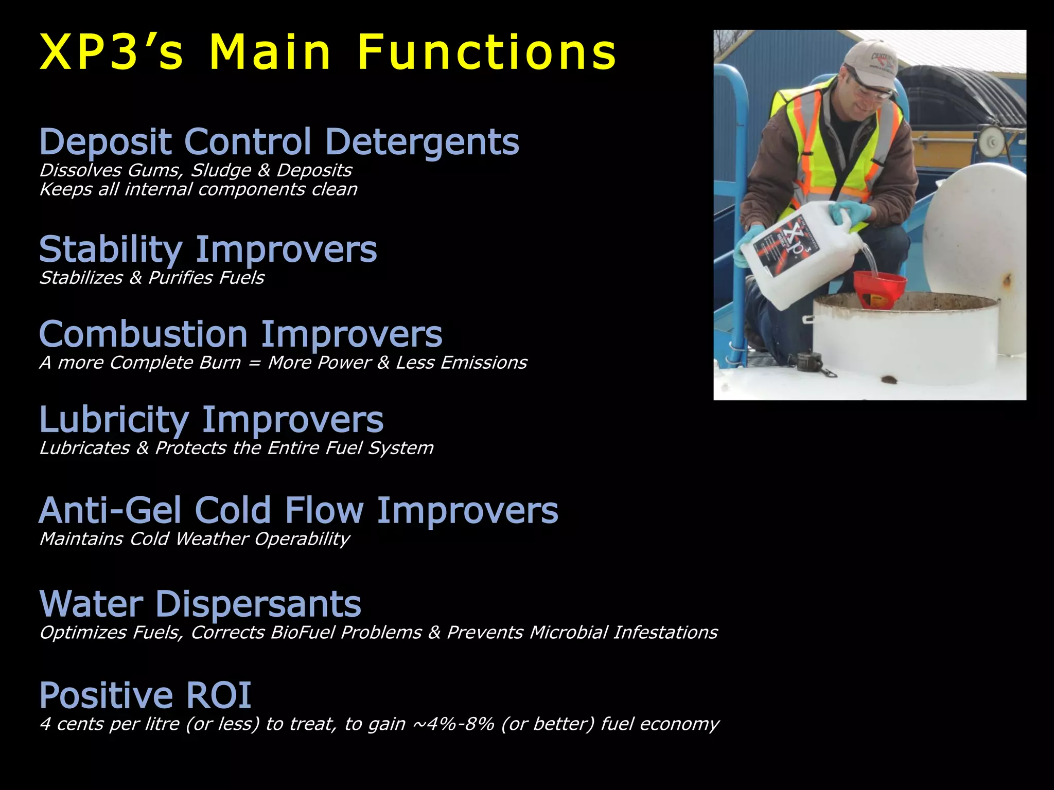 XP3 Fuel Performance Products Dealer Training Slide Deck | PPT