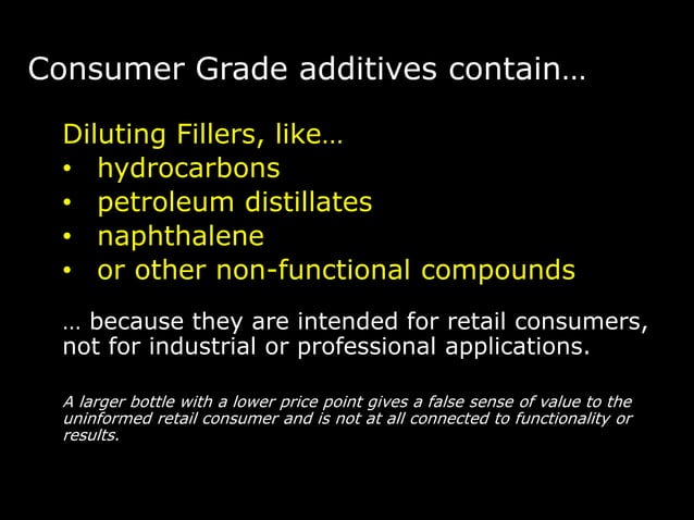 XP3 Fuel Performance Products Dealer Training Slide Deck | PPT