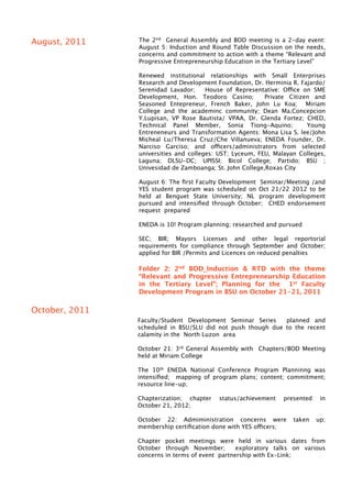 ENEDA is 10 Year End Report | PDF