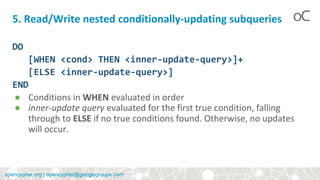 openCypher: Introducing subqueries | PPT