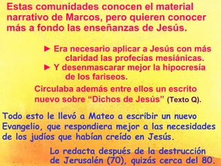 10 03 el mensaje de jesús en mateo | PPS