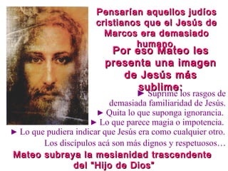 10 03 el mensaje de jesús en mateo | PPS