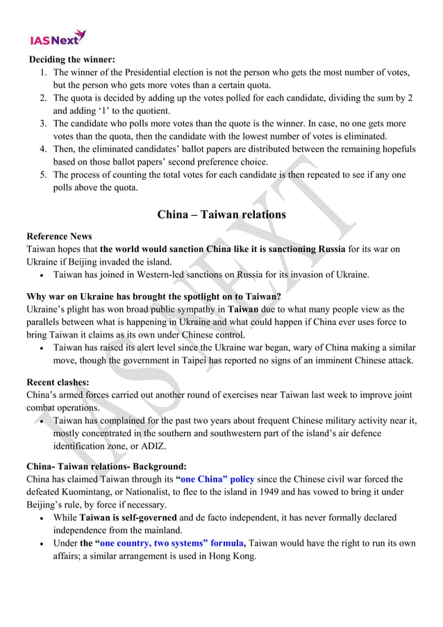 DAILY NEWS ANALYSIS | PDF | Elections | Politics