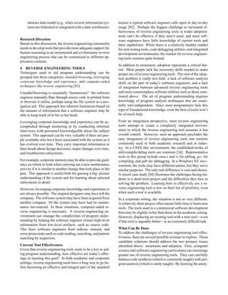 Reverse Engineering | PDF