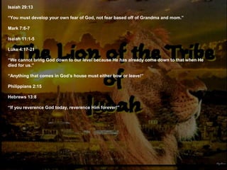 Respect or Reverence | PPT