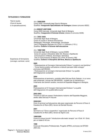 Curriculum Vitae | PDF