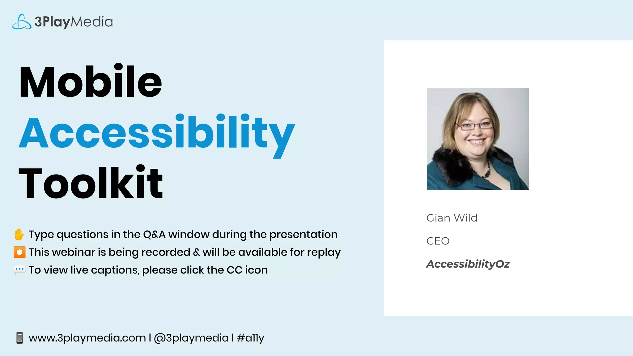 Mobile Accessibility Toolkit | PPT