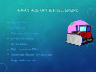 DIESEL ENGINE | PPT