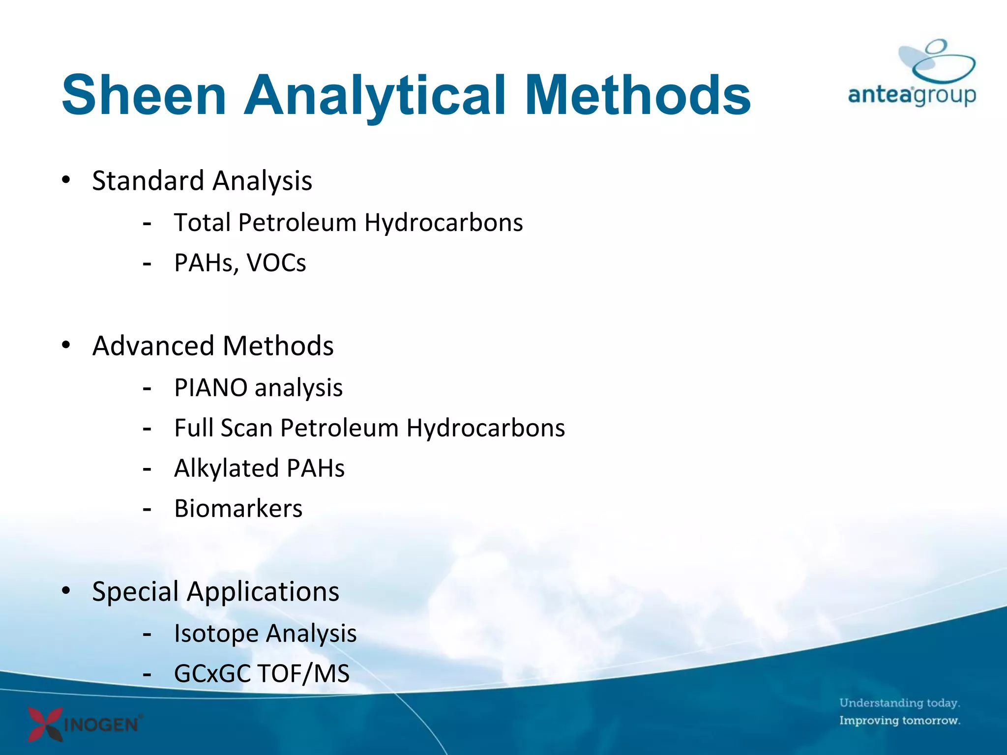 Surface Water Sheen Chracterization Sampling and Analysis | PDF