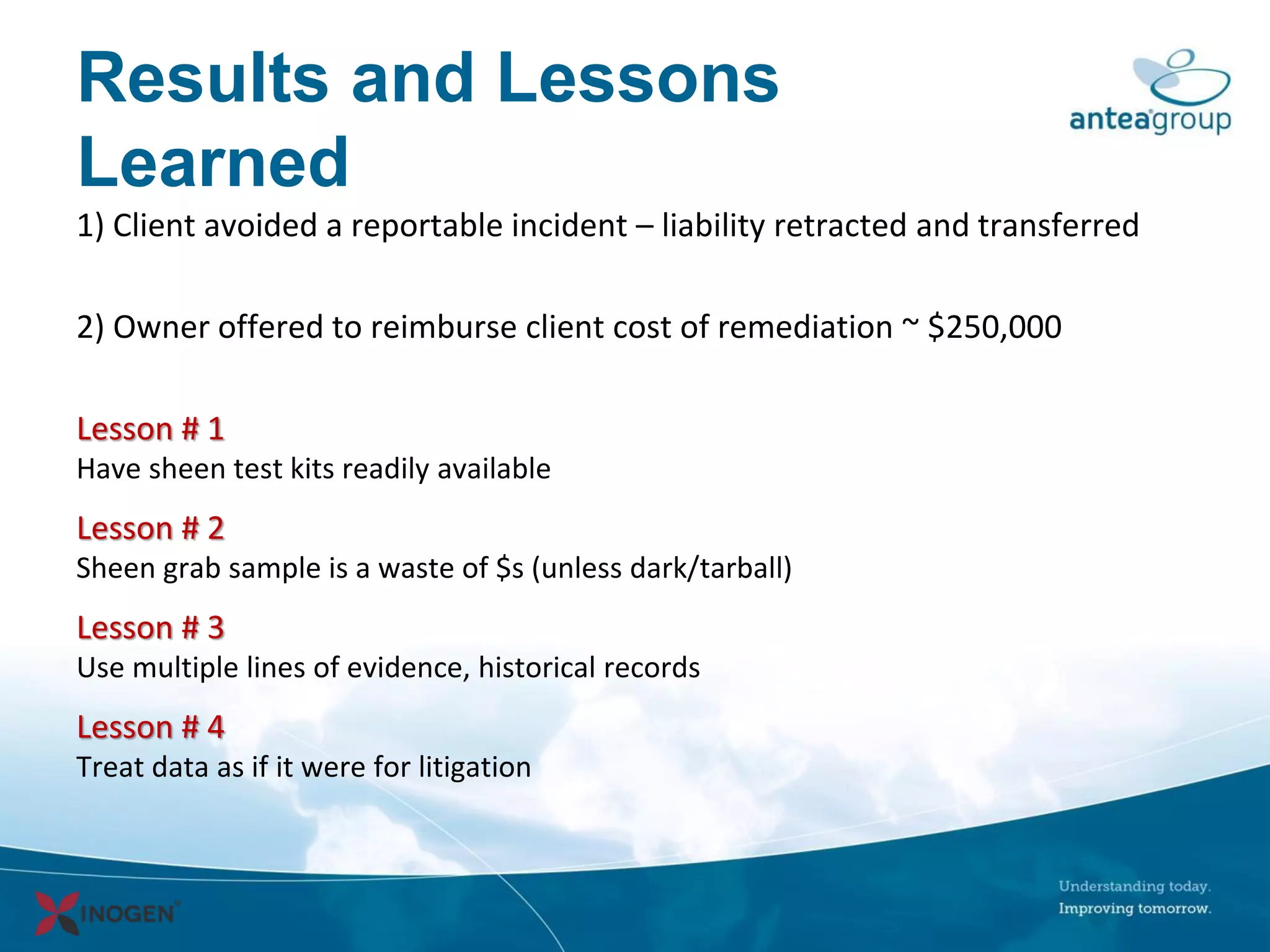 Surface Water Sheen Chracterization Sampling and Analysis | PDF
