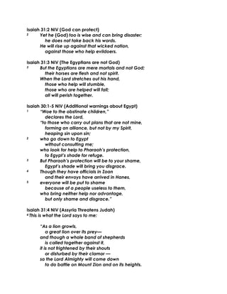 10-11-20, Isaiah 31, God Protects | PDF