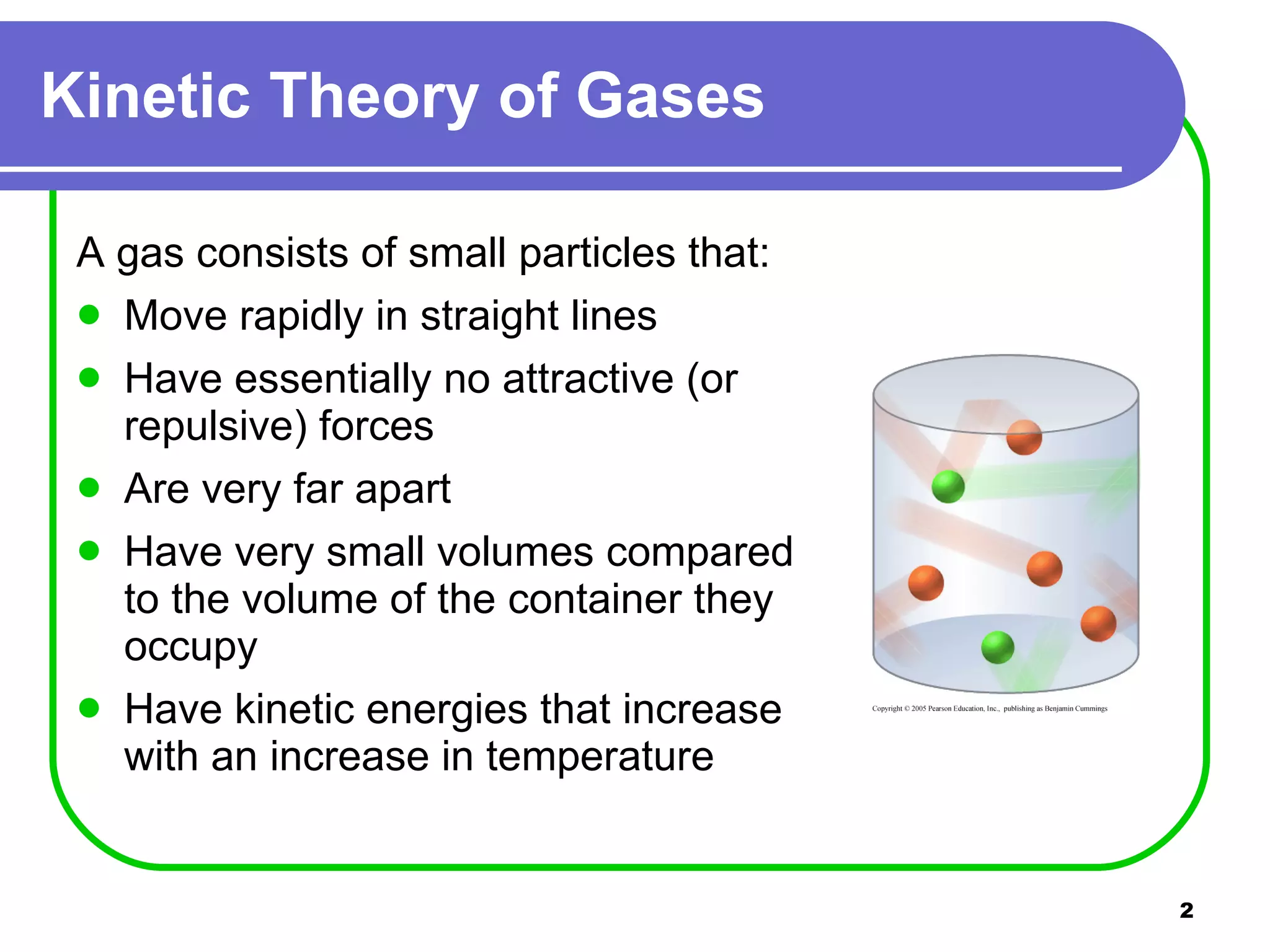 10.1,10.2 Properties Of Gases And Pressure | PPT | Chemistry | Science
