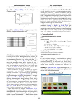 Real-time parking slot availability for Bhavnagar, using statistical block matching approach | PDF
